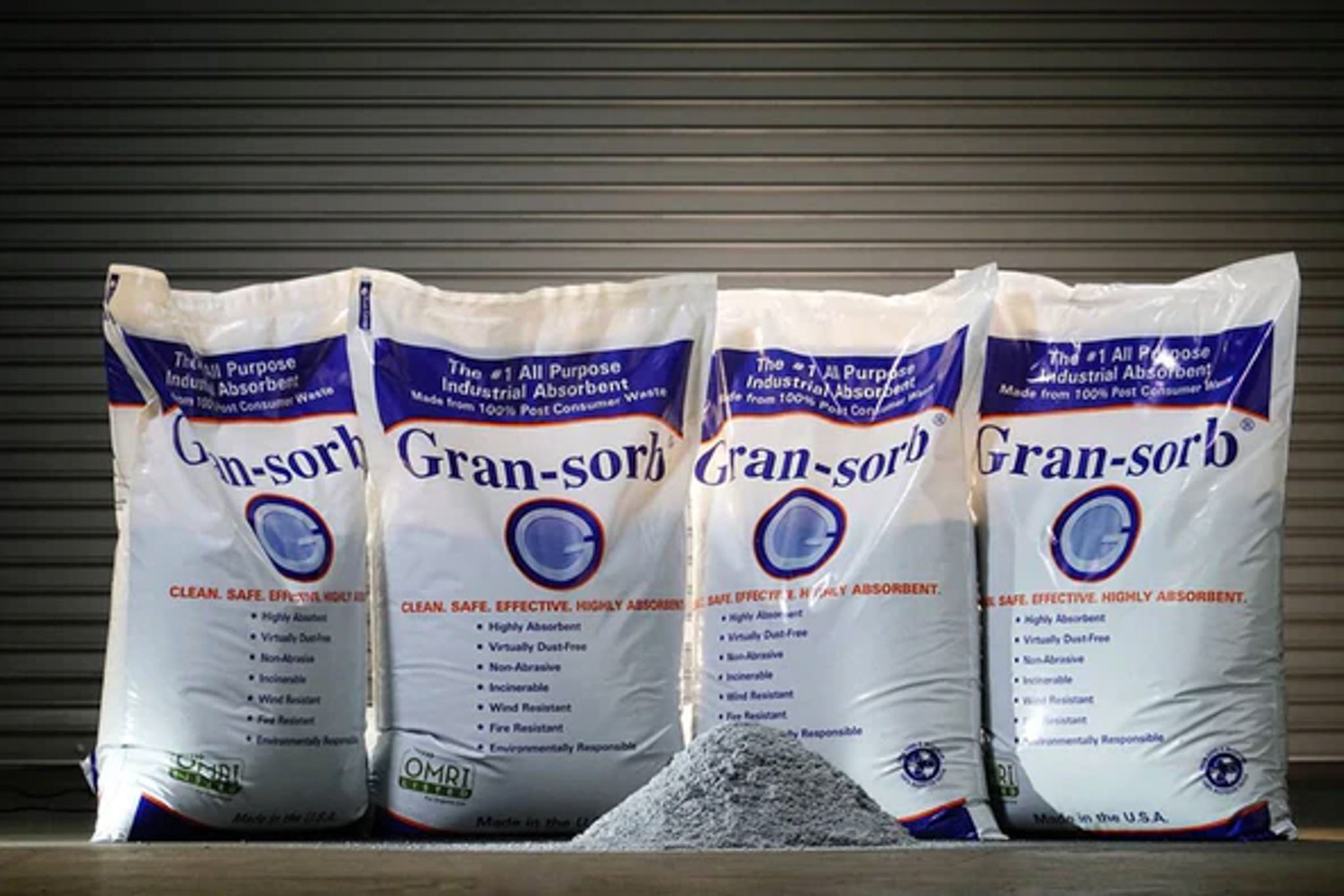 Gran-sorb HEAVY - Non-Toxic, Dust Free Absorbent — Consolidated Containment
