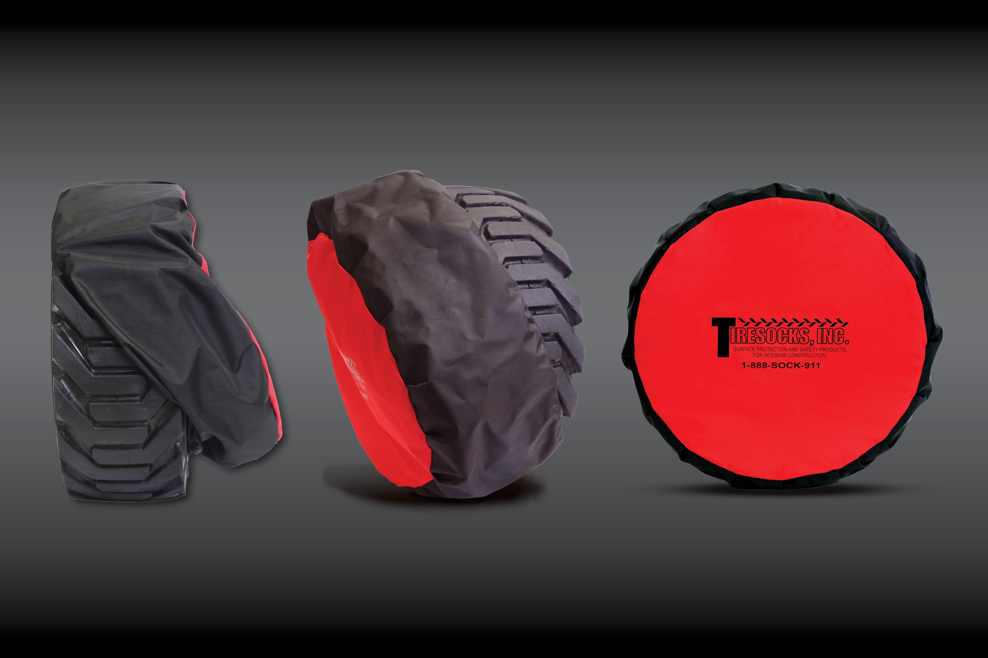 TireSocks® – Durable Tire Covers for Interior Construction (Set of 4 ...