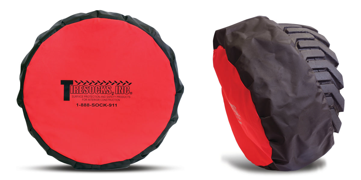 TireSocks® – Durable Tire Covers for Interior Construction (Set of 4 ...
